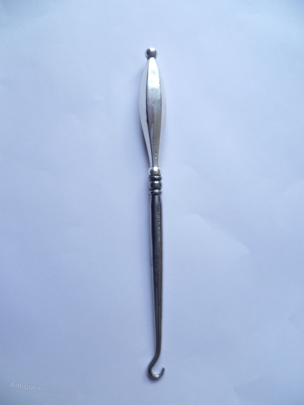 Antiques Atlas - George V Silver Button Hook ( Chester )