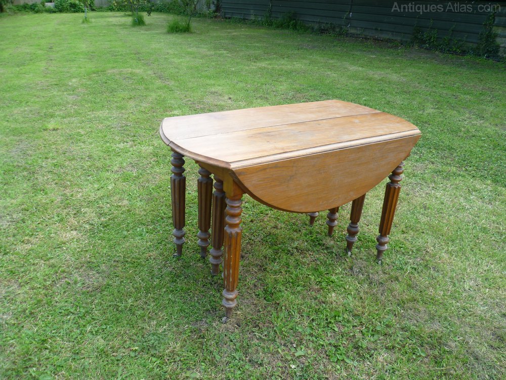 Large Pull Out Dining Table - Antiques Atlas