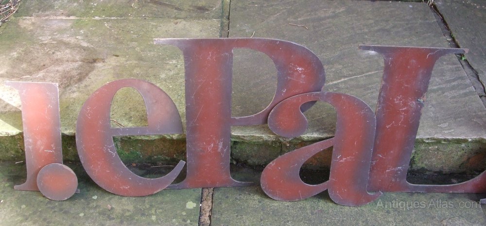 Antiques Atlas - Vintage French Store Front Letters