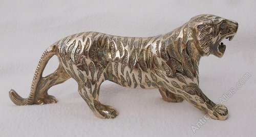 Antiques Atlas - Vintage Brass Tigers