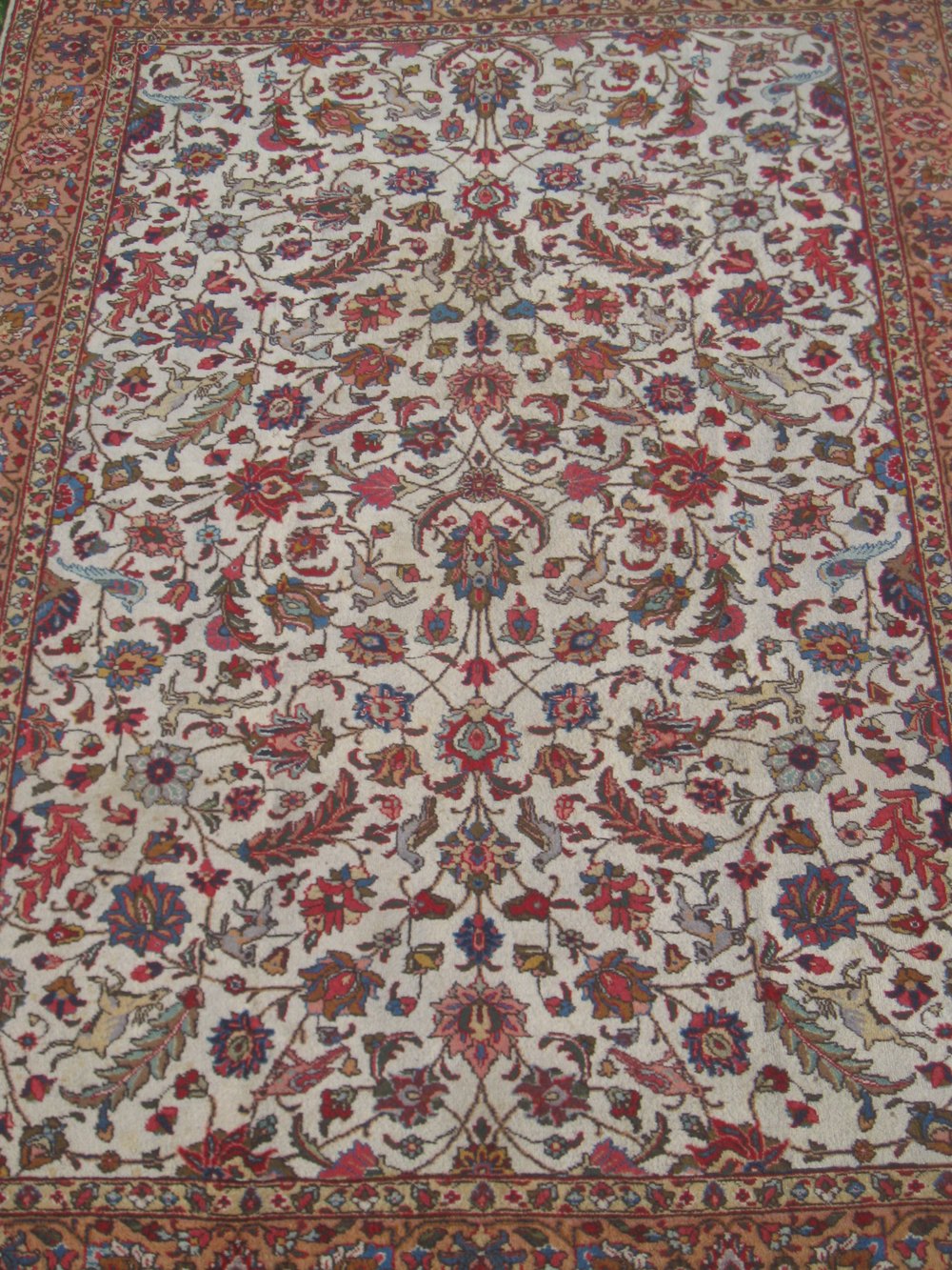 Antiques Atlas - Antique Persian Tabriz Carpet Circa 1930's