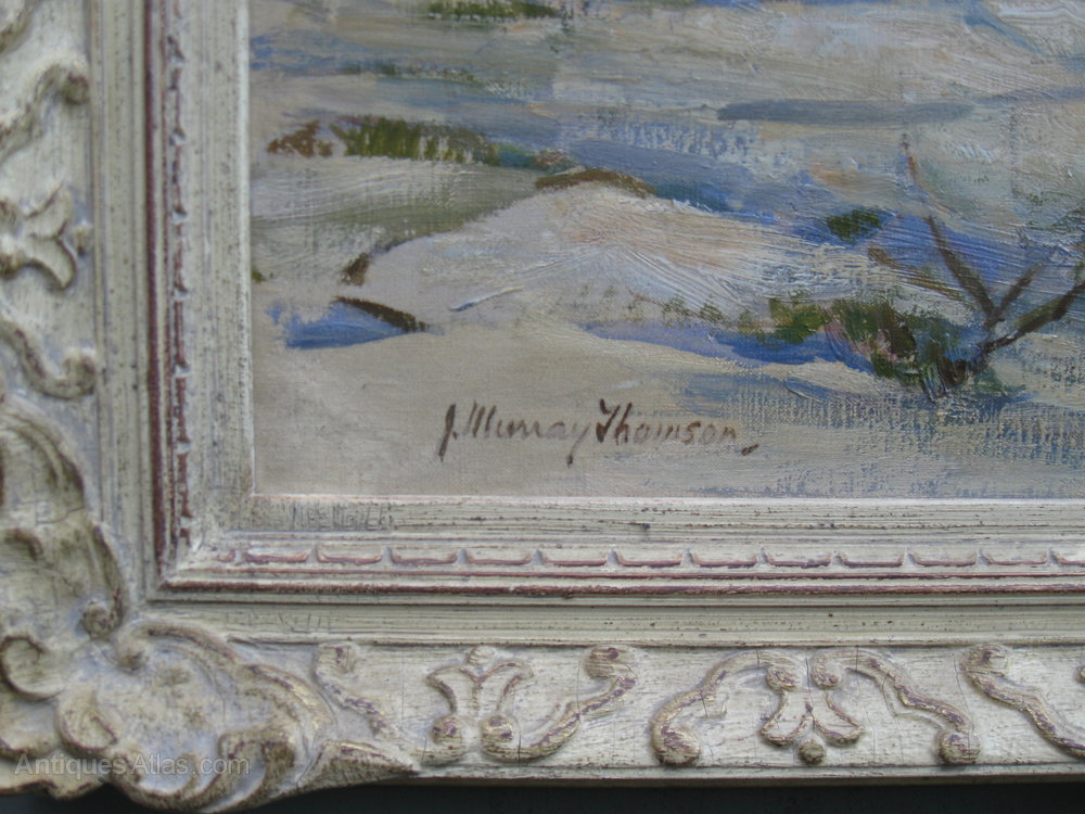 Antiques Atlas - John Murray RSA (1885-1974) Sheep Oil