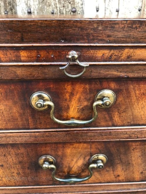 18thC Tea Caddy Top Chest Of Drawers - Antiques Atlas