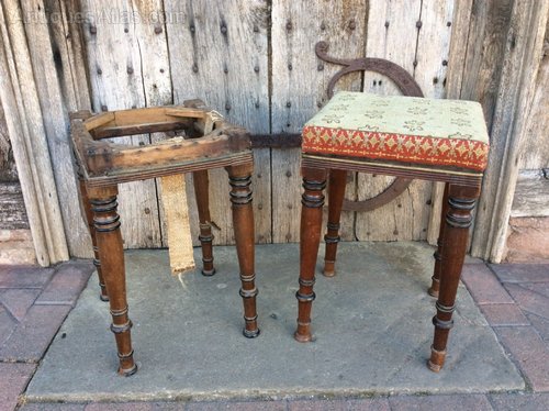 Pair Of 19th Century Stools - Antiques Atlas