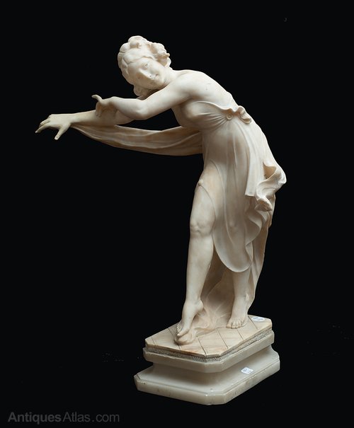 Antiques Atlas - French Alabaster Sculpture. Nineteenth Century.