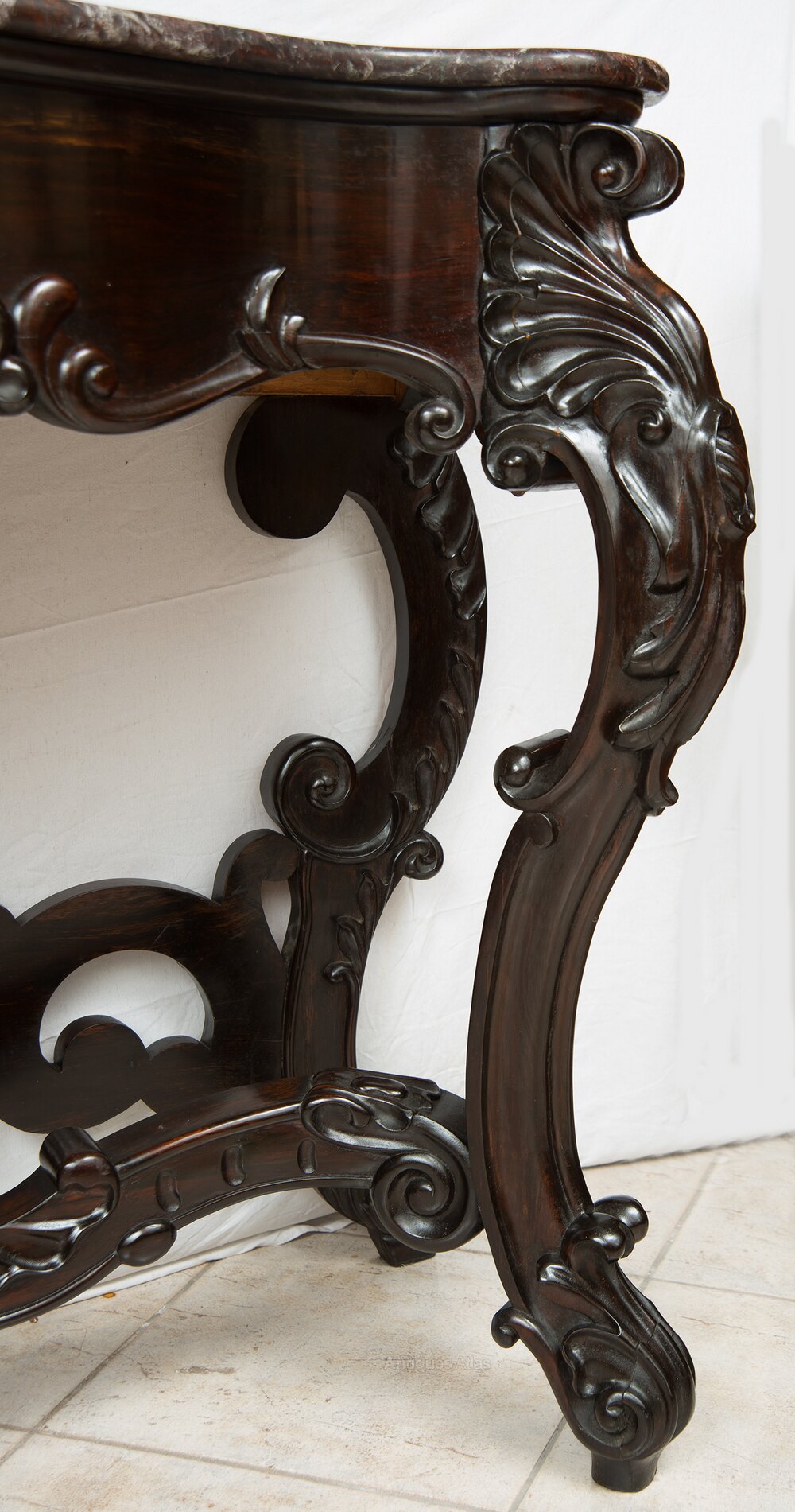 Italian Louis Philippe Console Table In Rosewood. as906a1745 - Antiques ...