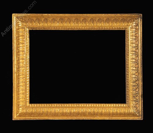 Antiques Atlas - Italian Frame In Gilded And Carved Wood. 19Th.C.