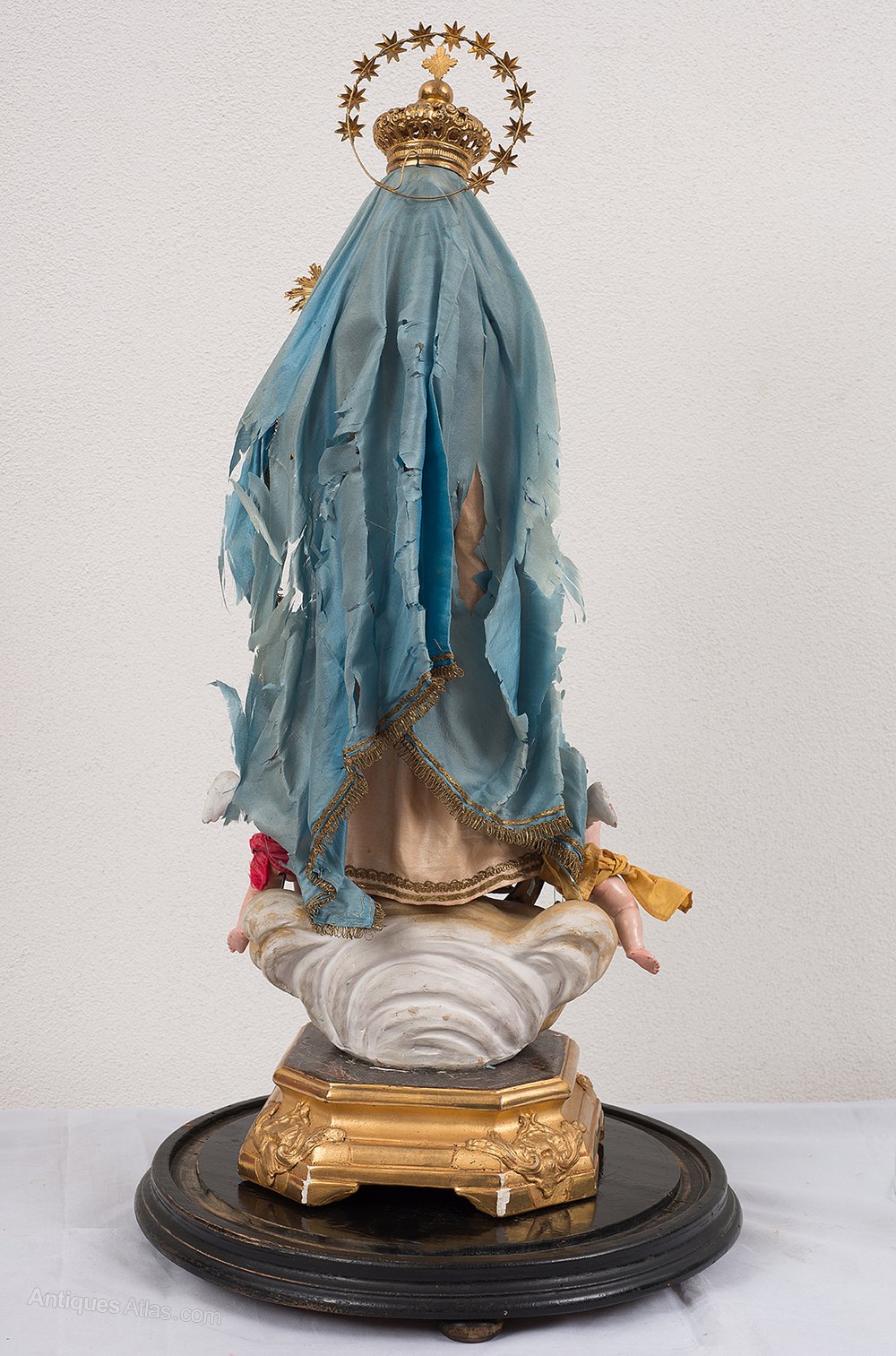 Antiques Atlas - Sculpture Ancient Madonna 19th Century.