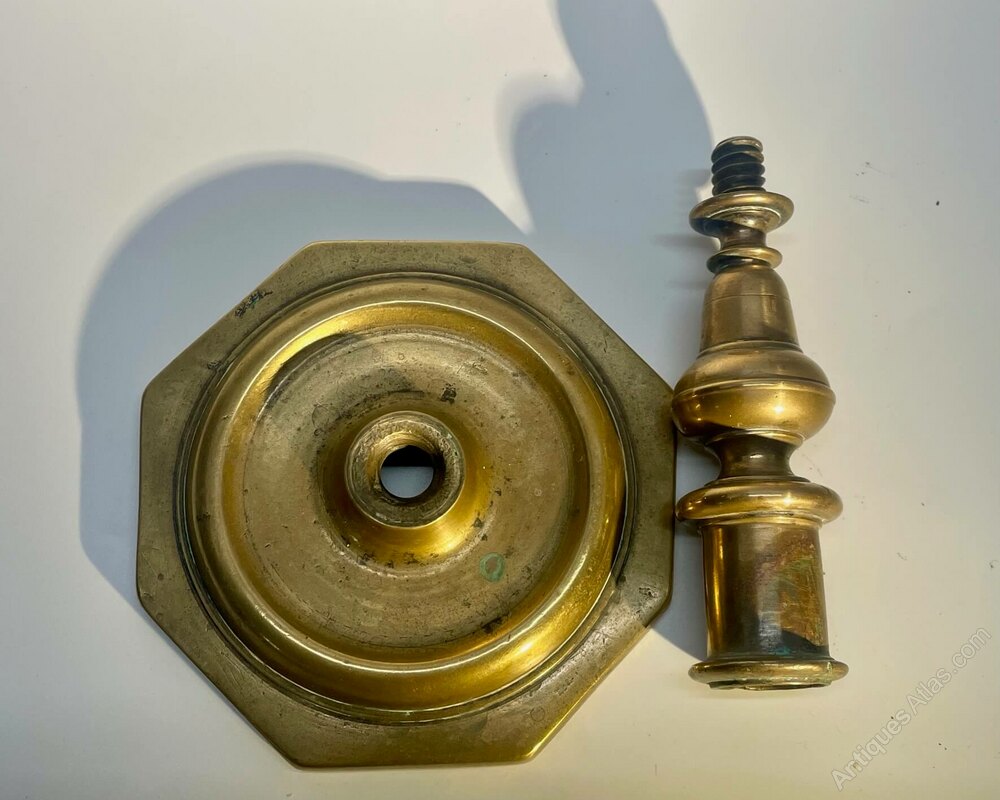 Antiques Atlas - Late 17th Century Octagonal Base Brass Candlestick ...
