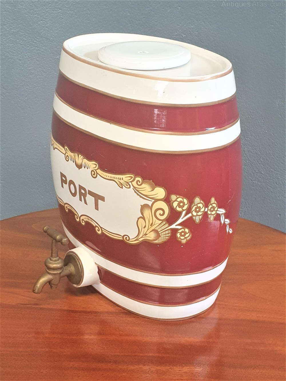 Antiques Atlas - Antique Ceramic Port Barrel