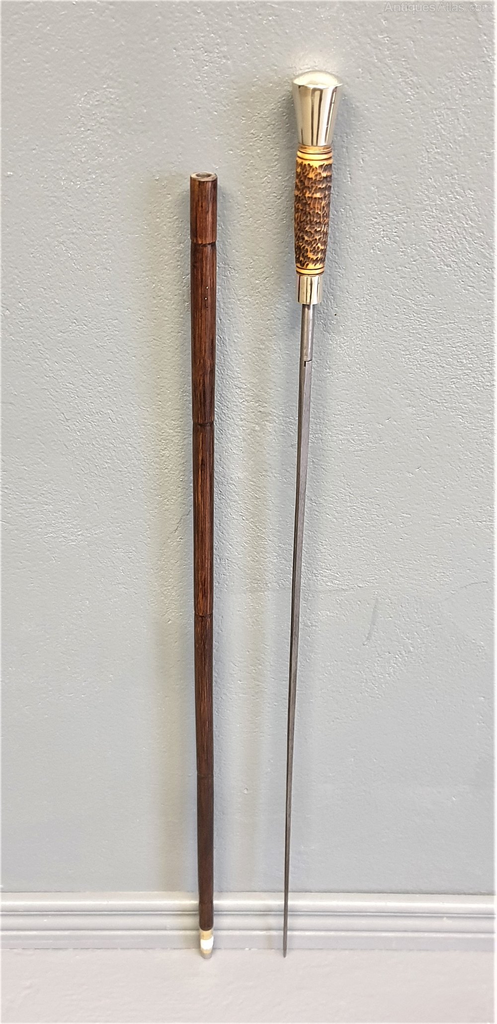 Antiques Atlas - Gentleman's Walking Stick / Sword Stick