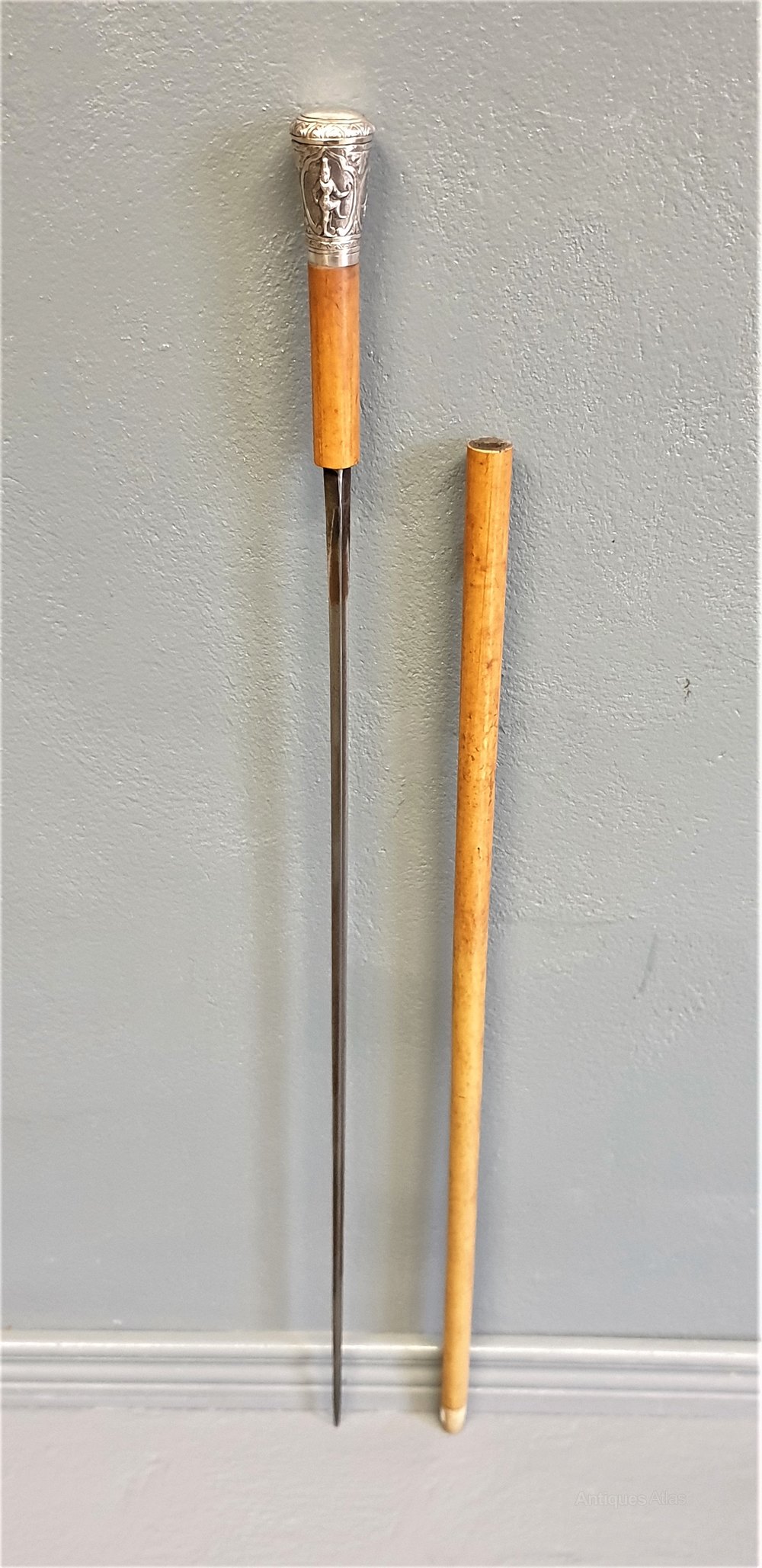 Antiques Atlas - Gentleman's Walking Stick / Sword Stick