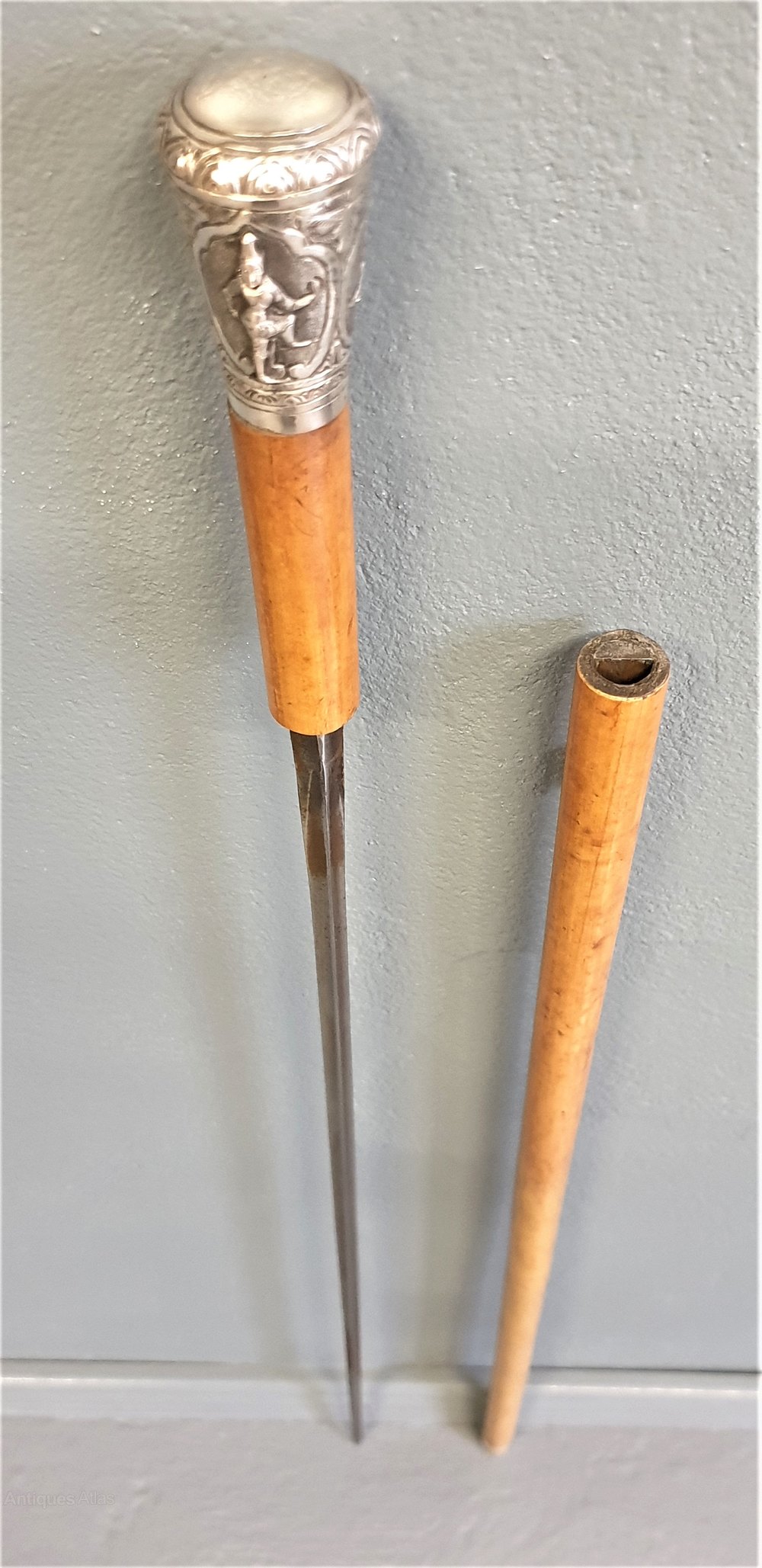 Antiques Atlas - Gentleman's Walking Stick / Sword Stick