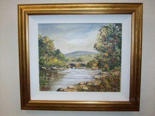 Antiques Atlas - Irish Oil Painting By Artist Darren Paul as619a134 / OO 1