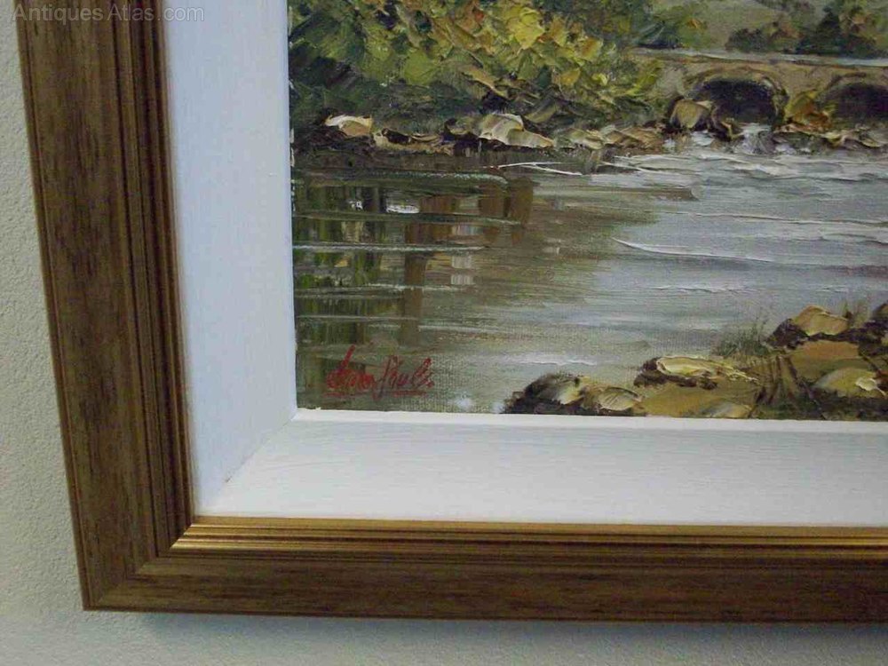 Antiques Atlas - Irish Oil Painting By Artist Darren Paul as619a134 / OO 1