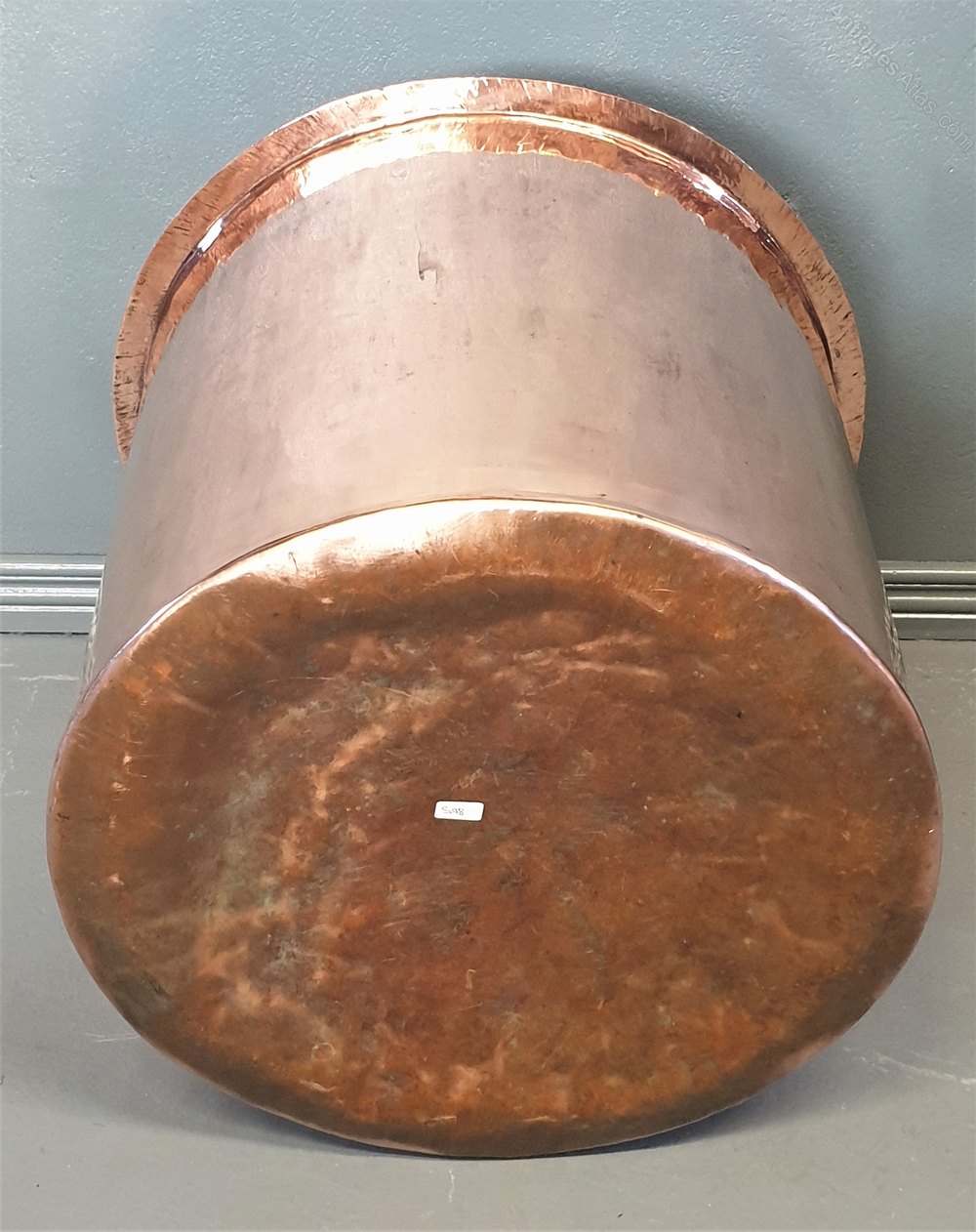 Antiques Atlas - Large Copper Log / Peat Bin