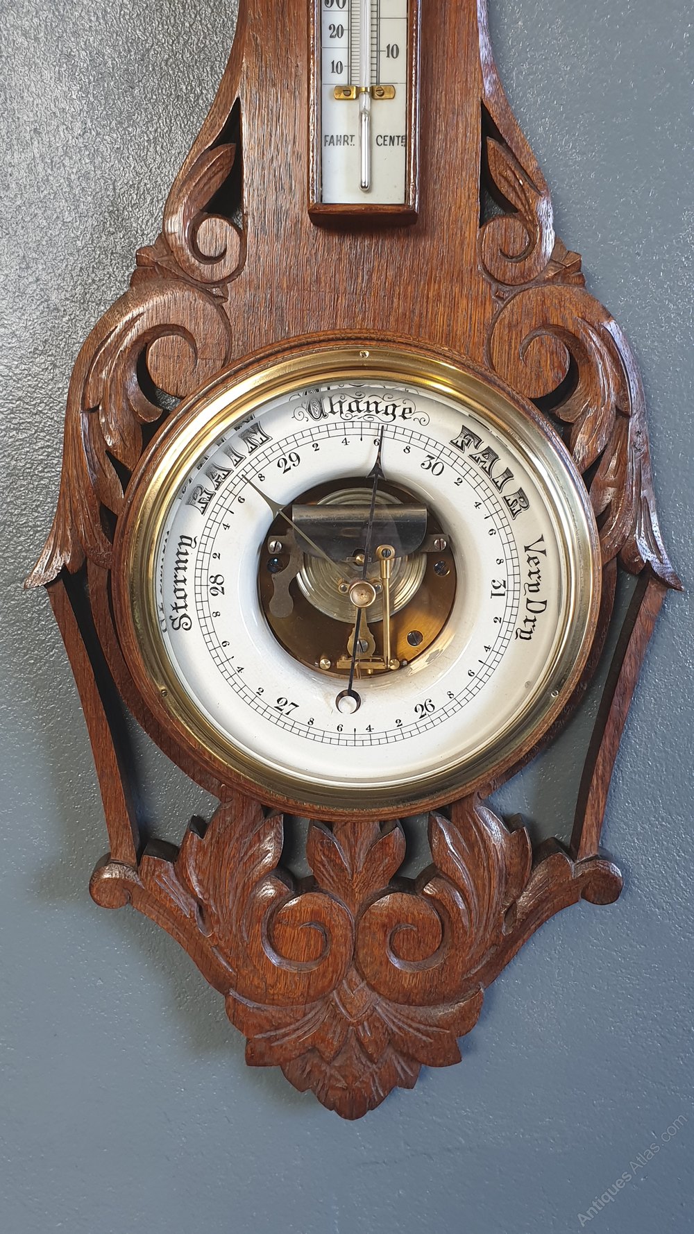 Antiques Atlas - Victorian Aneroid Barometer