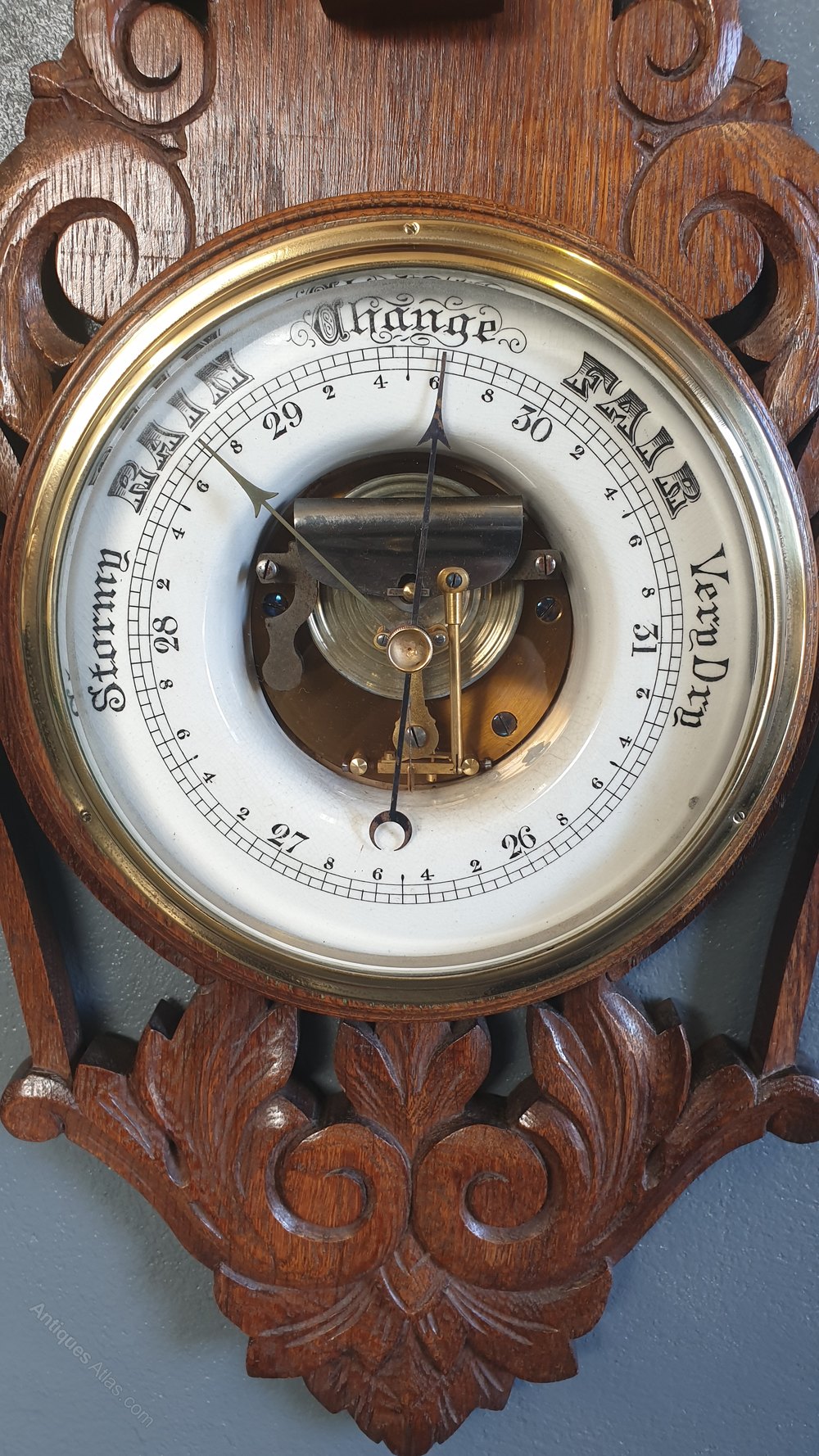 Antiques Atlas - Victorian Aneroid Barometer