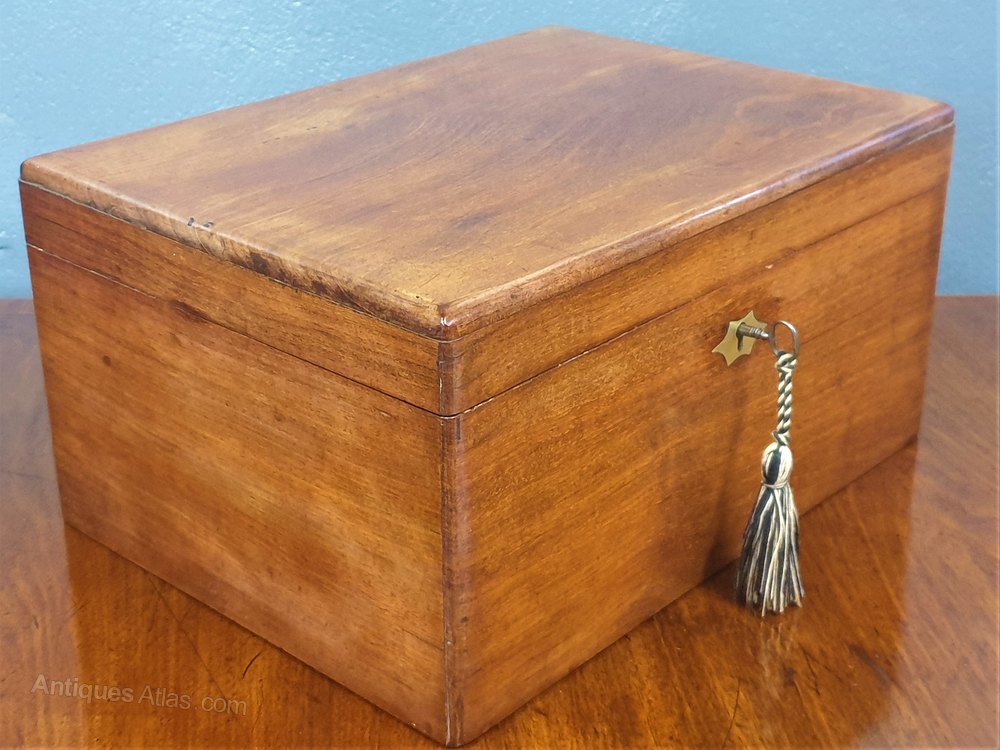 Antiques Atlas - Victorian Coin / Jewellery Box.