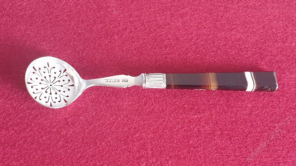 Antiques Atlas - Victorian Silver Sugar Sifting Spoon C 1872