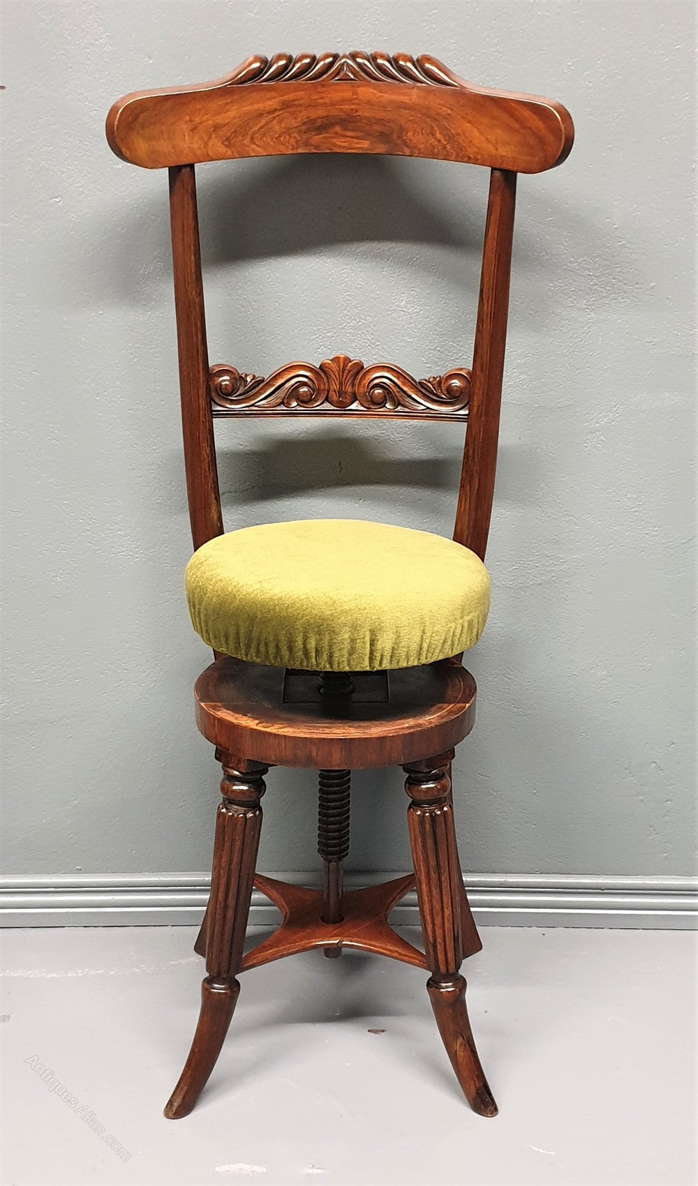 William IV Cellist Music Chair - Antiques Atlas