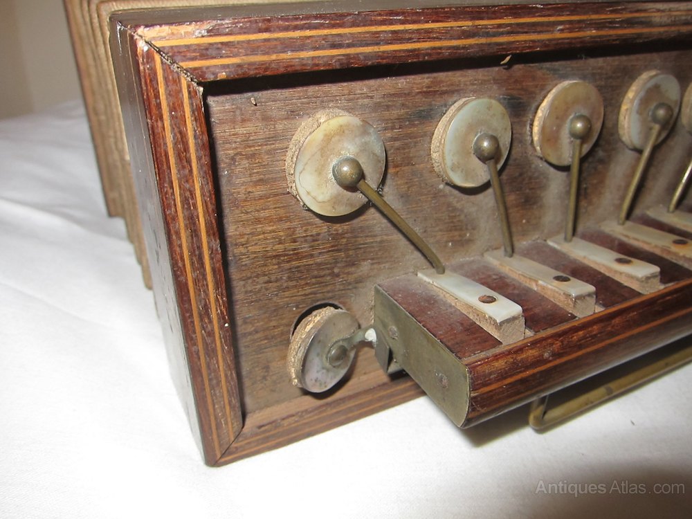 Antiques Atlas - 19th Century Antique Flutina Accordion Rosewood