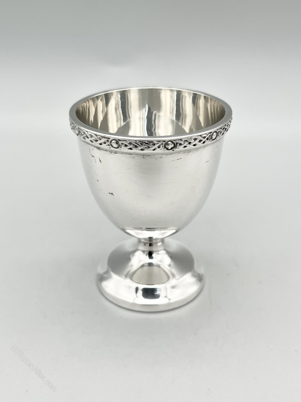 Antiques Atlas - Vintage Silver Egg Cup, Joseph Gloster, 1965 ...