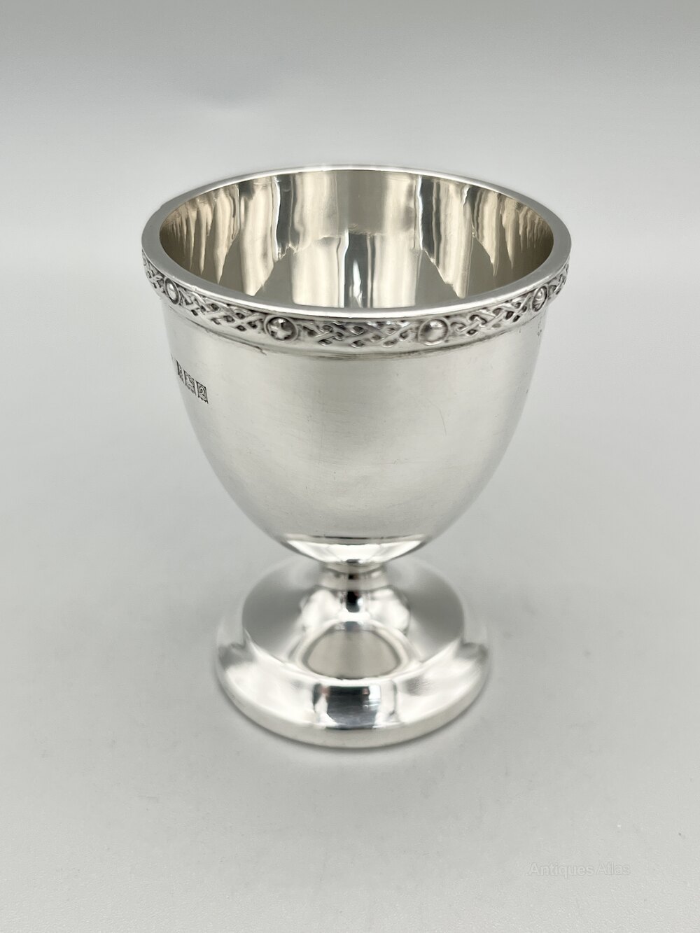 Antiques Atlas - Vintage Silver Egg Cup, Joseph Gloster, 1965 ...