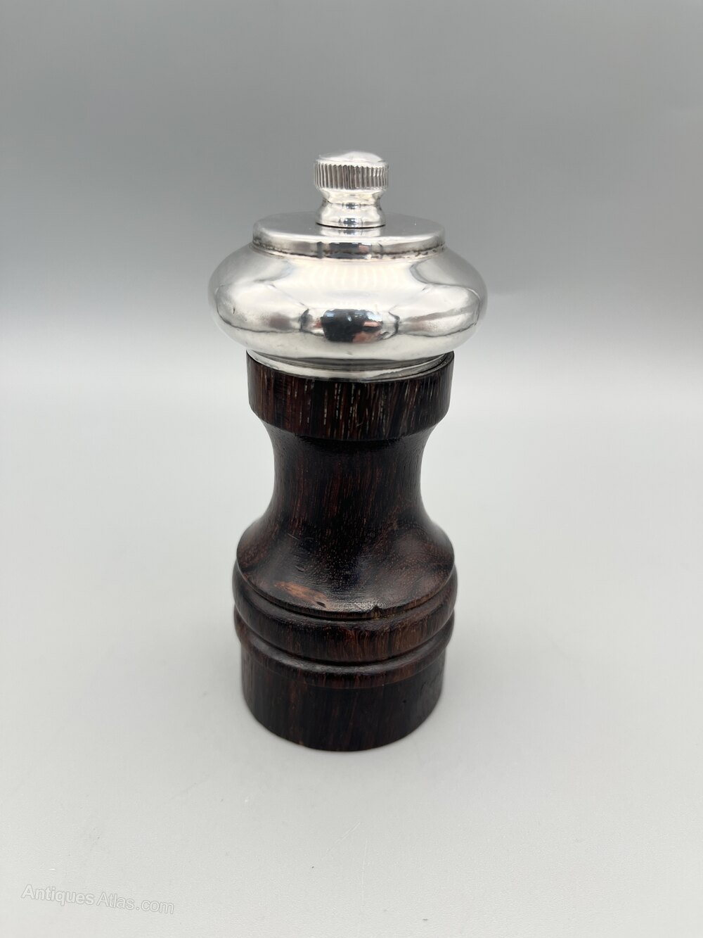 Antiques Atlas - Vintage Silver Mounted Pepper Grinder, London 1983 ...
