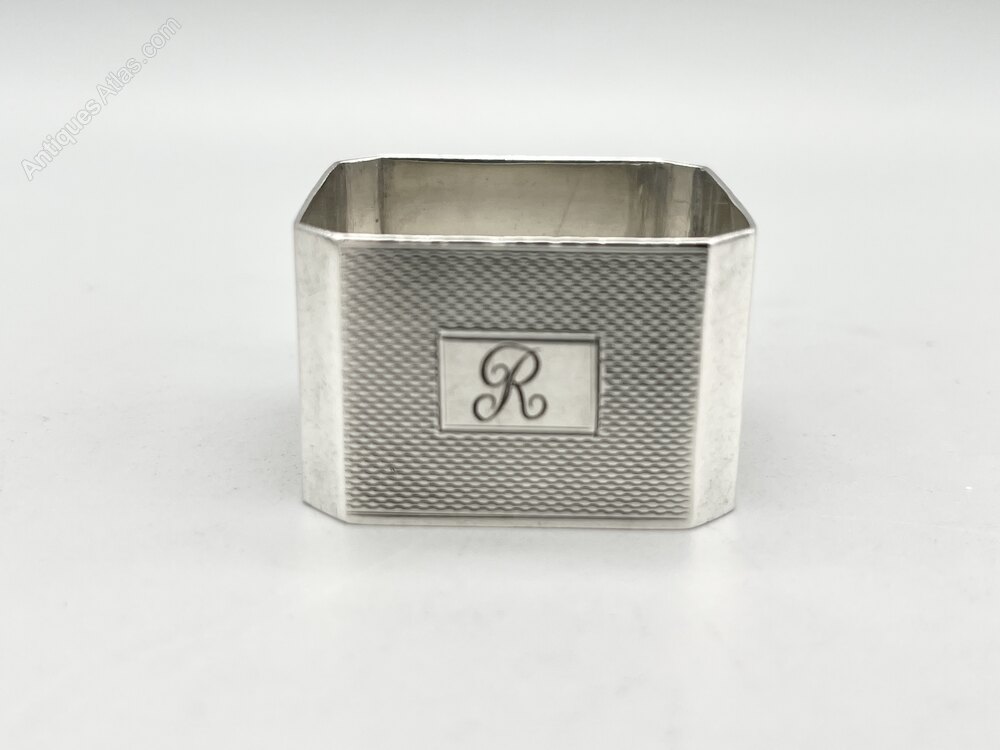 Antiques Atlas - Vintage Silver Napkin Ring, Frederick Field, 1963 as1006a2498 / IR5301
