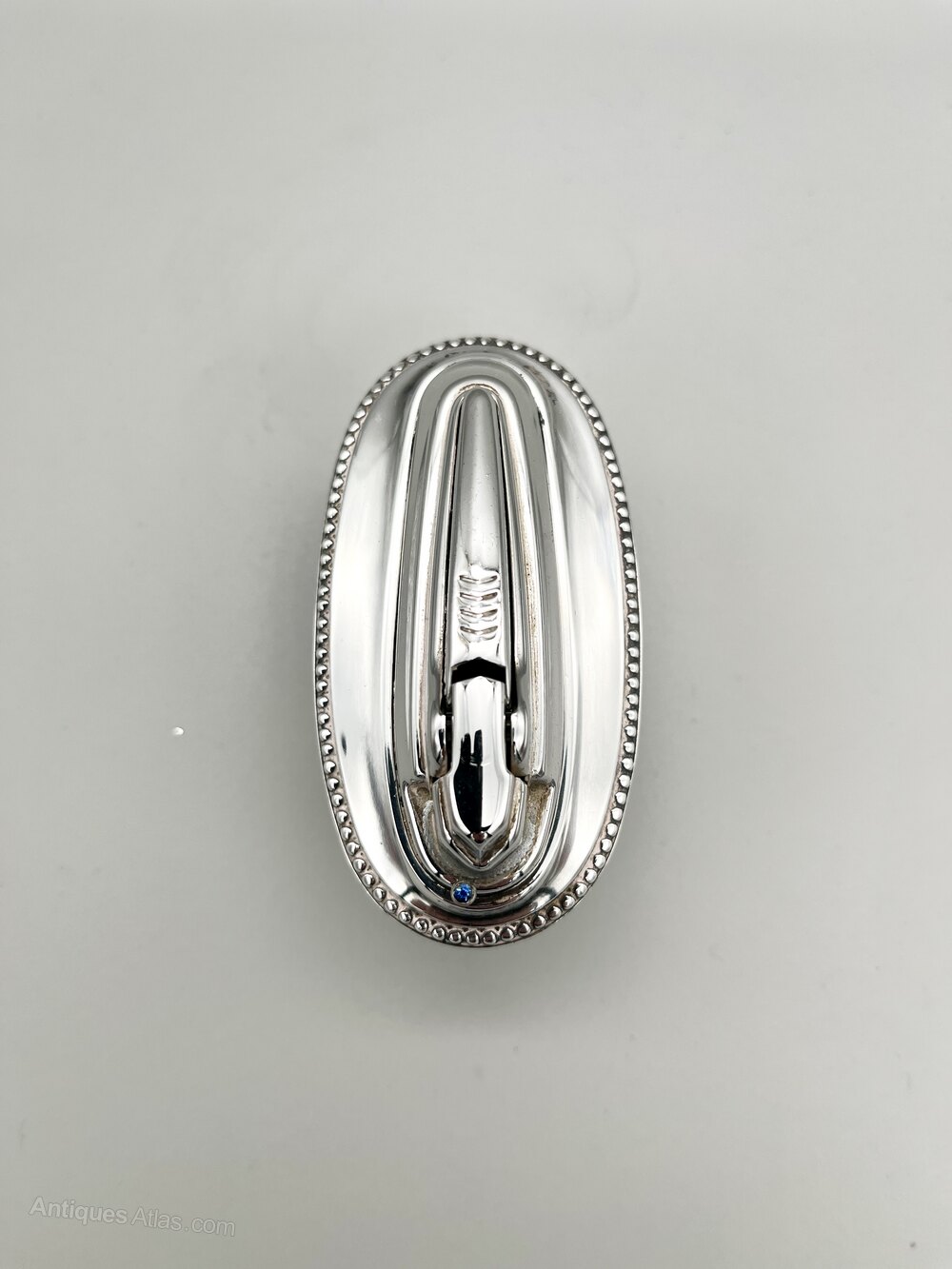 Antiques Atlas - Vintage Silver Plated Ronson Queen Anne Lighter ...