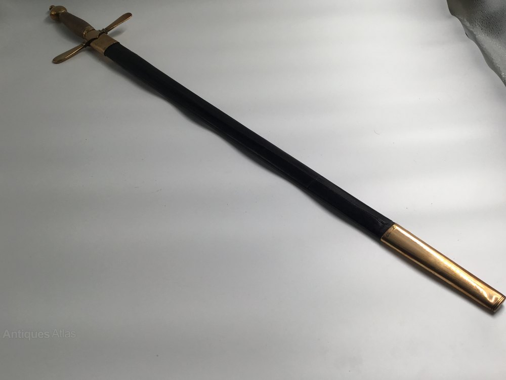 Antiques Atlas - Georgian Robe Sword Coronation 1821 With History