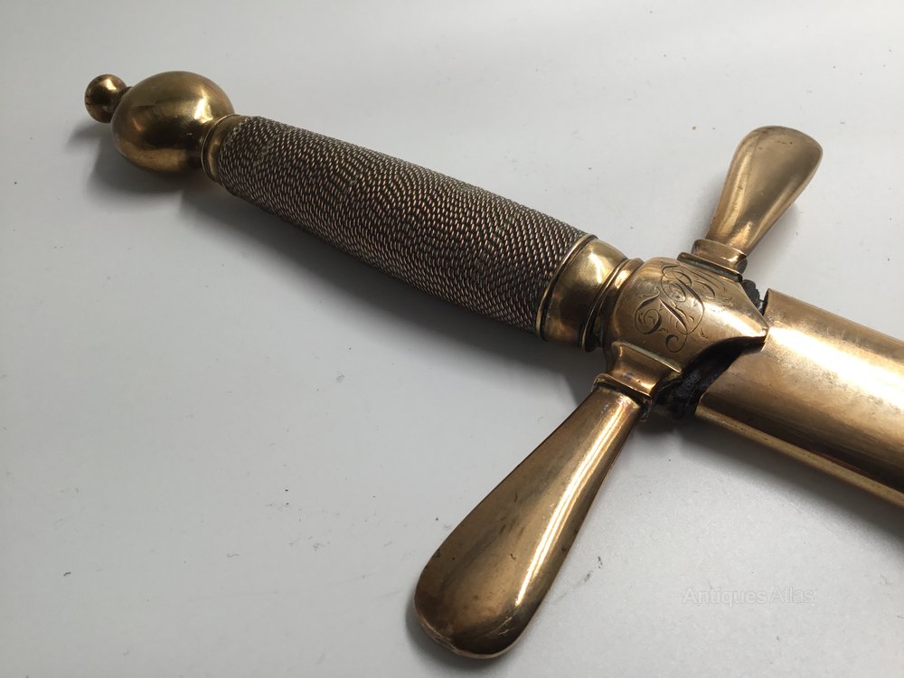 Antiques Atlas - Georgian Robe Sword Coronation 1821 With History