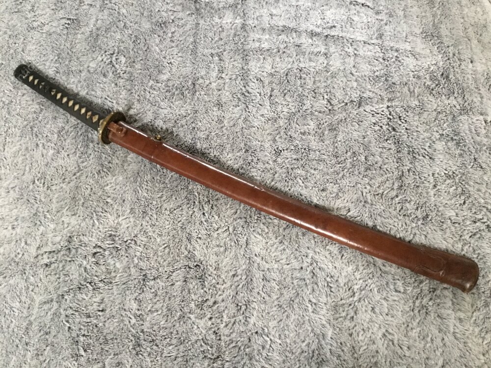 Antiques Atlas - Japanese World War 2 Katana With Family Blade as1017a682
