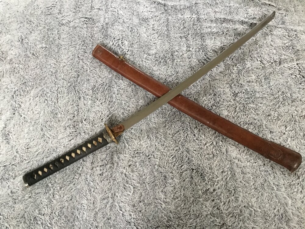 Antiques Atlas - Japanese World War 2 Katana With Family Blade as1017a682