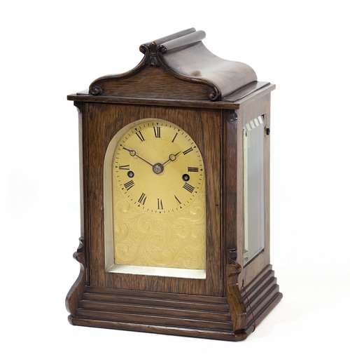 Antiques Atlas - Small English Fusee Bracket Clock By French, London