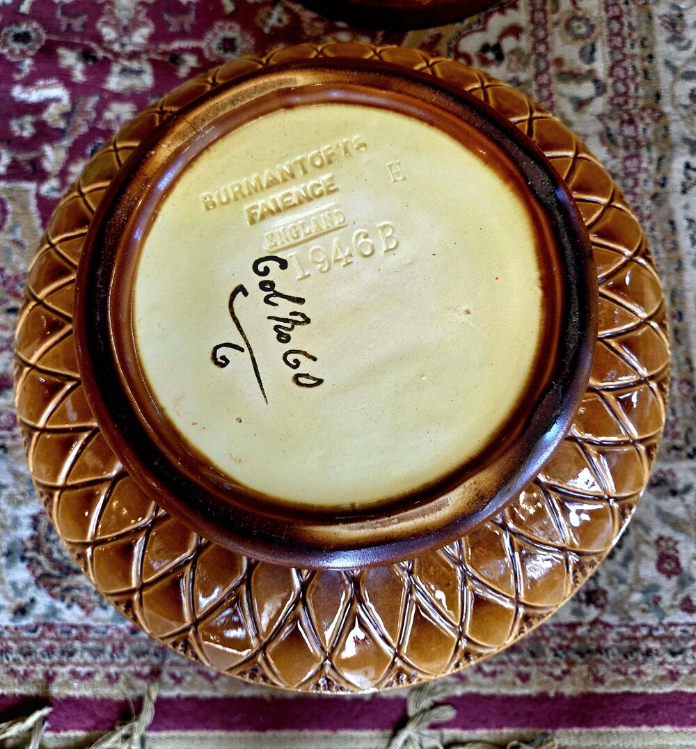 Antiques Atlas - Late Victorian Burmantofts Faience Ware Jardiniere ...