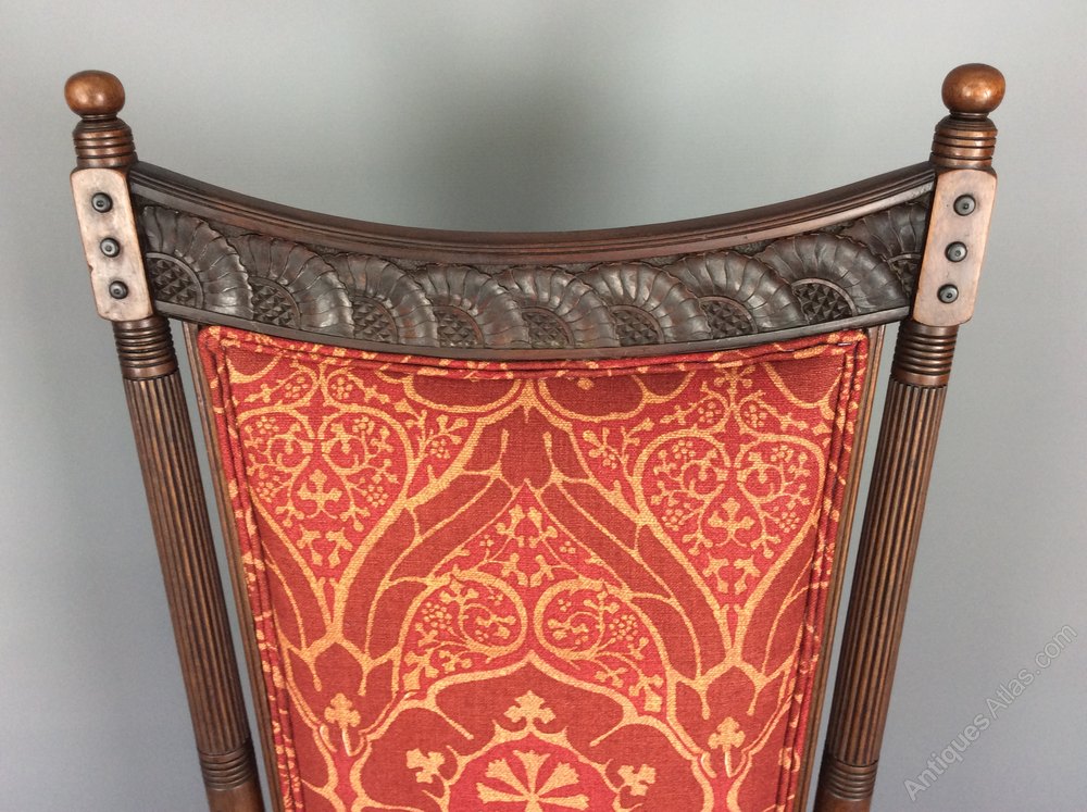 George Faulkner Armitage 'Sunflower' Chair C1880 as972a632 / 100849 ...