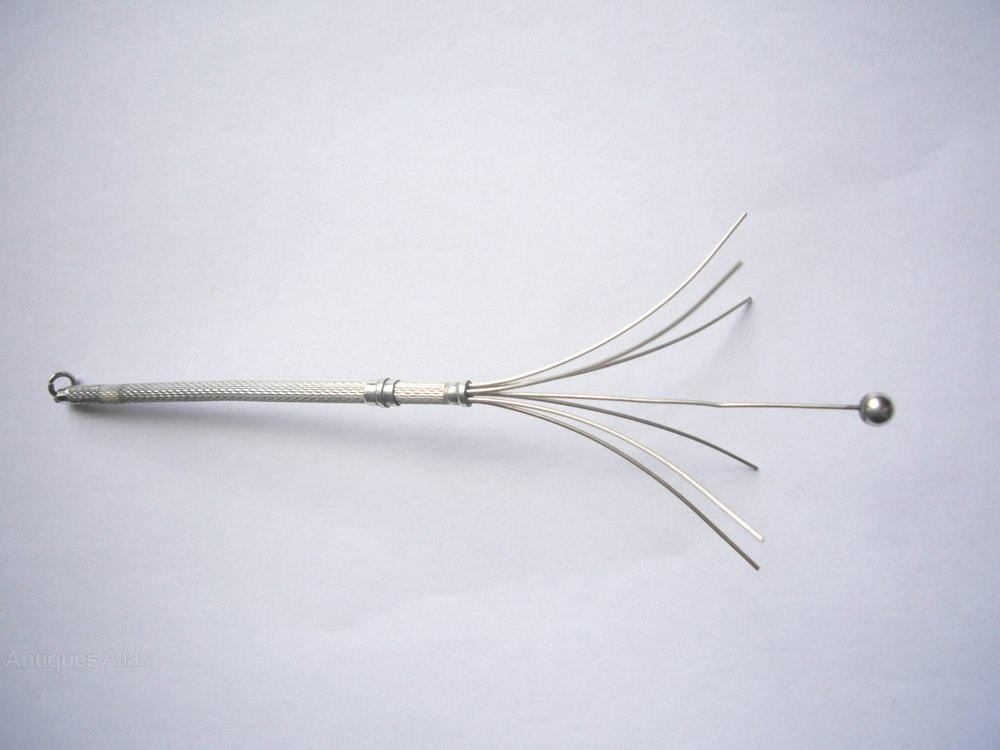 Antiques Atlas - 1930s Silver Swizzle Stick