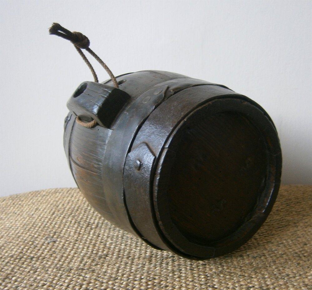Antiques Atlas - Antique Folk Art 19th Cent. Costrell Barrel as934a164 ...