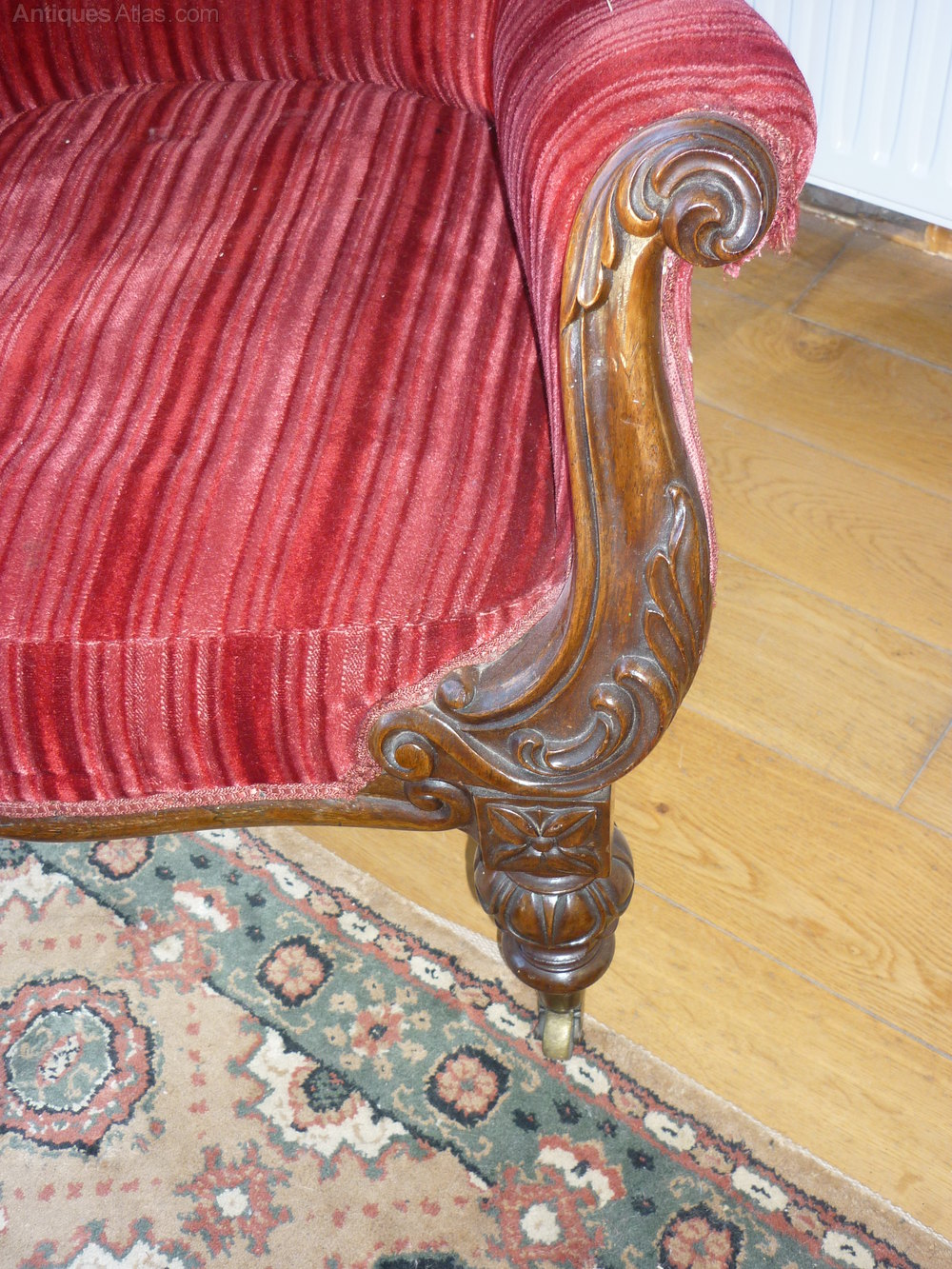 William Vi / Victorian Arm Chair - Antiques Atlas
