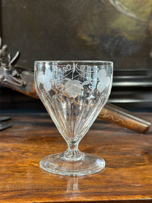 Antiques Atlas - A Regency Ale Glass