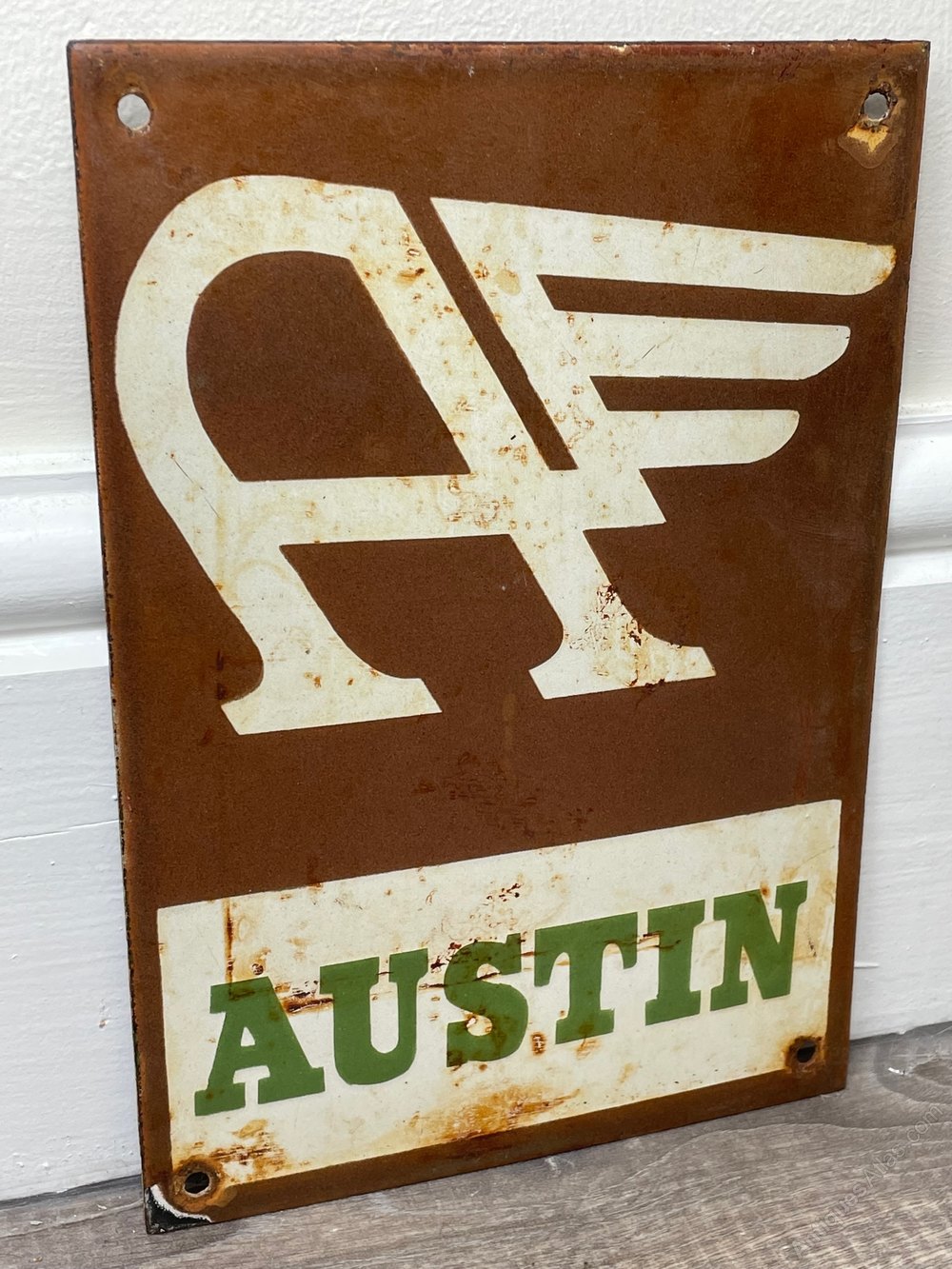 Antiques Atlas - Austin Car Garage Workshop Repair Enamel Sign