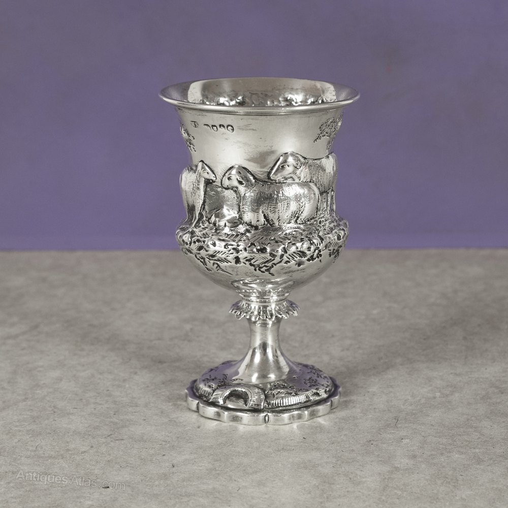 Antiques Atlas - Victorian Sterling Silver Presentation Cup/ Goblet