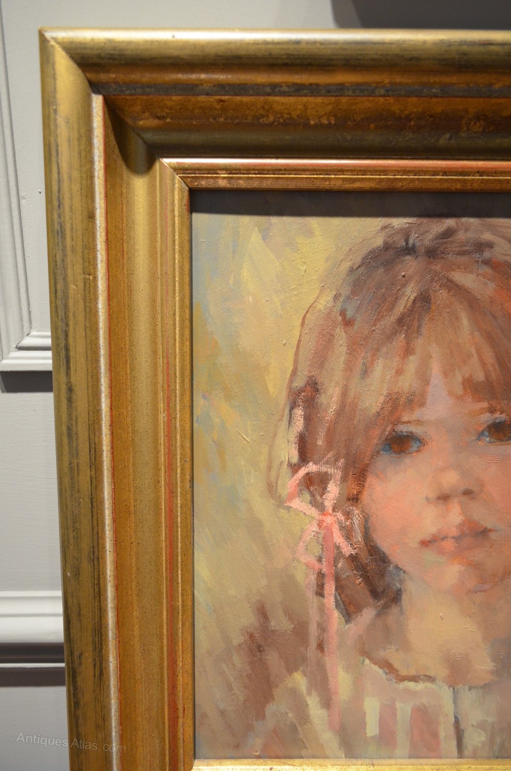 Antiques Atlas - Portrait Of Ruth By Yvonne Tocher 1920 - 2013