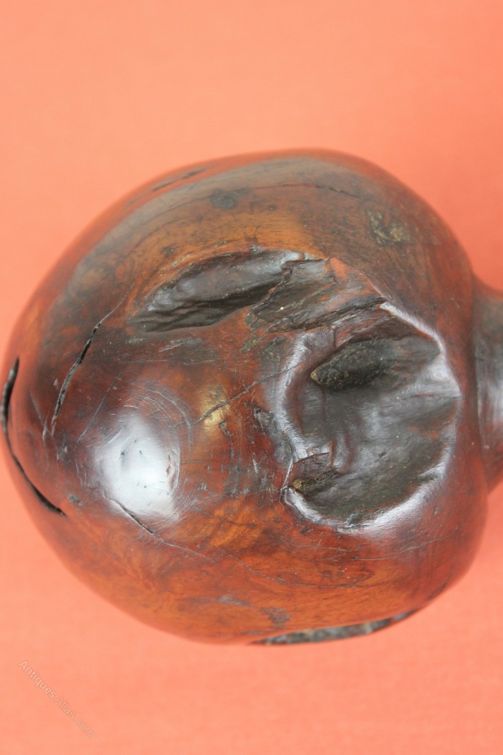 Antiques Atlas - Antique Fijian Root Wood Ula Throwing Club