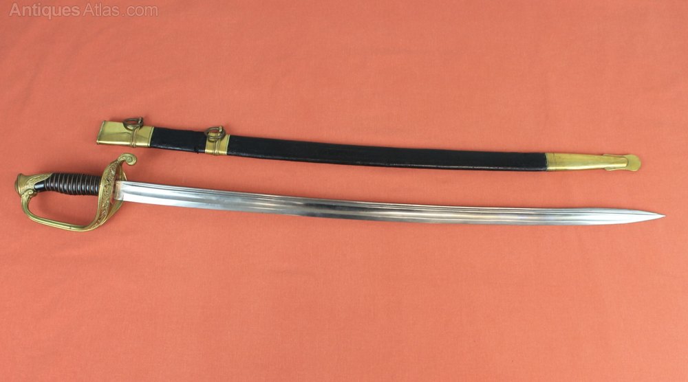 Antiques Atlas - French 1845/55 Pattern Infantry Officers Sword