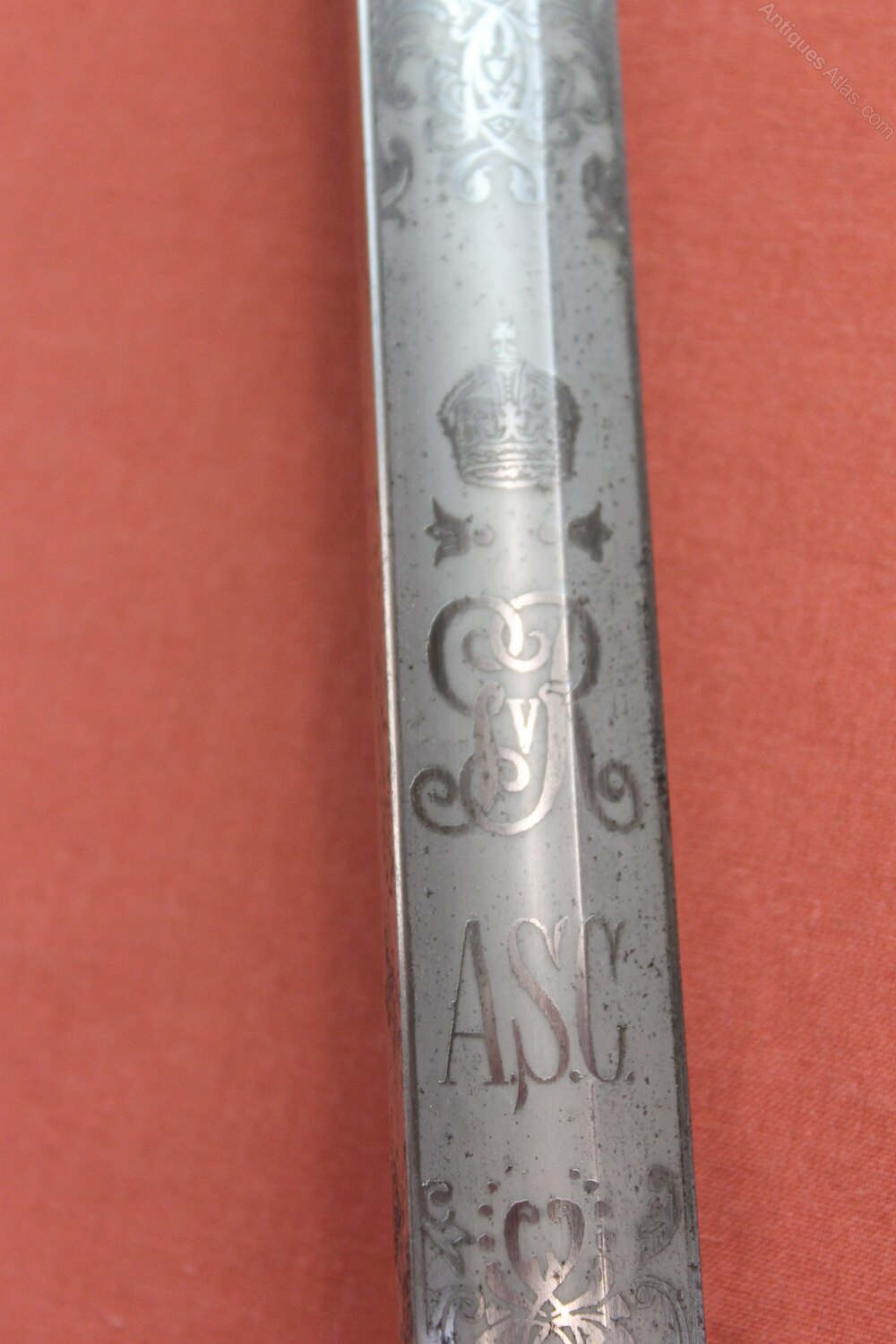 Antiques Atlas - George V Royal Army Service Core Officers Sword as883a1274