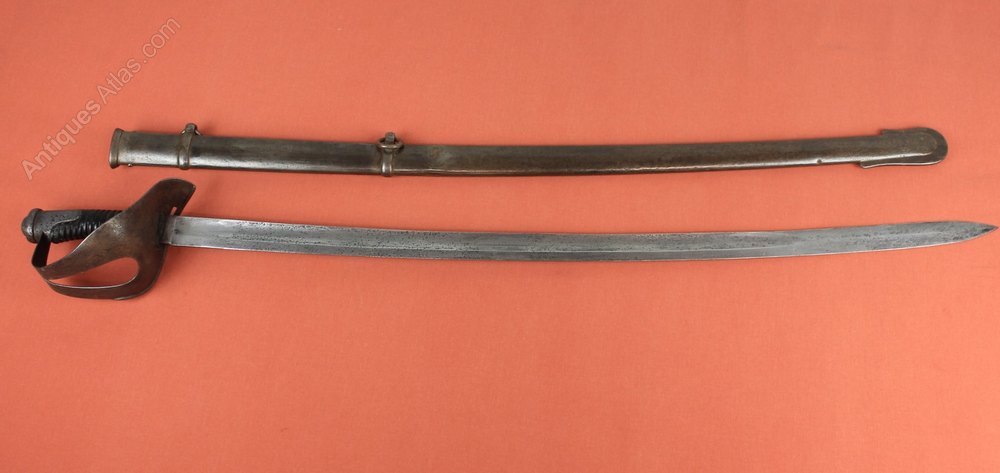 Antiques Atlas - Late 19th Century Italian Heavy Cavalry Sword