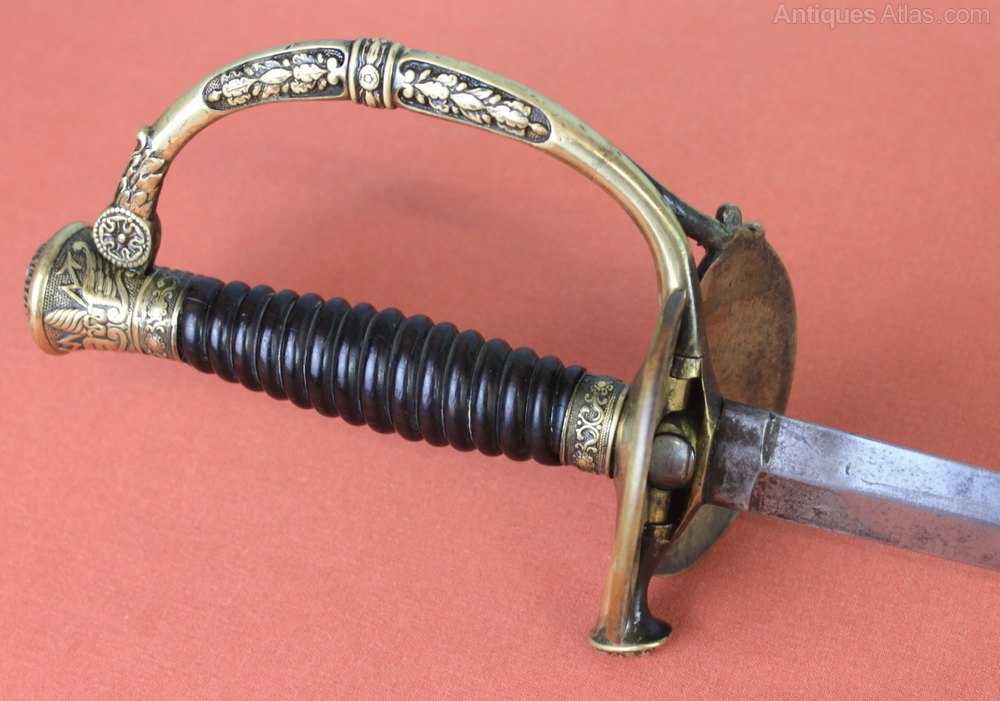 Antiques Atlas - Mid 19th Century Continental Officer's Dress Sword ...